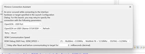 Solved S32k118 Debugger Not Connecting Nxp Community