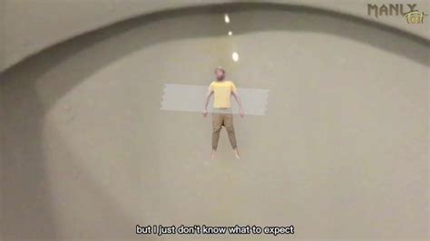 Try Not To Piss On The Toilet Seat Piss On A Tiny Man Instead Manlyfoot Golden Shower