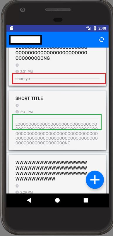 Android In Listview Item Textview Containing Long Words Messes Up