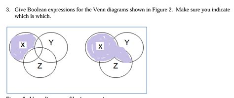 Solved Give Boolean expressions for the Venn diagrams shown | Chegg.com