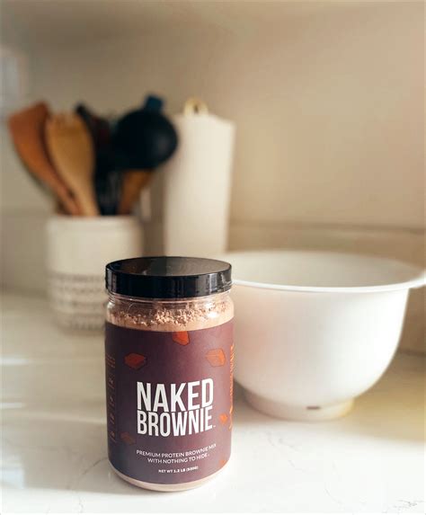 ReviewNaked Nutritions Protein Brownie Mix Broke And Chic
