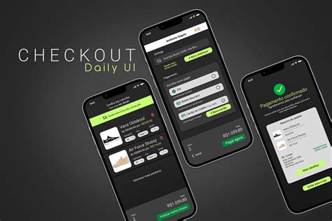 Checkout Dark Daily UI On Behance