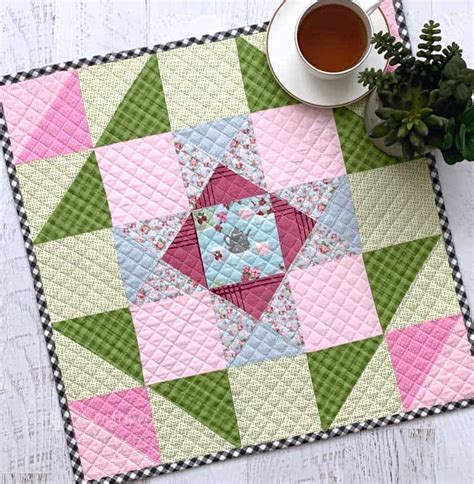 Simple Spring And Easter Mini Quilt The Seasoned Homemaker®
