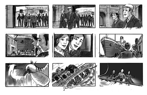 Titanic Storyboard Ideas Storyboard Storyboard Design