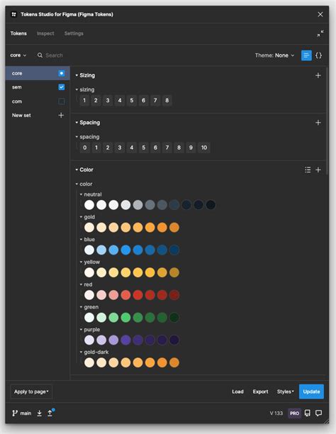 Incorrect Value Name When Referencing Between Sets In JSON Issue Tokens Studio Figma