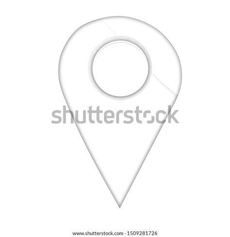 realistic 3d pointer map 3d illustration stock illustration 1509281726