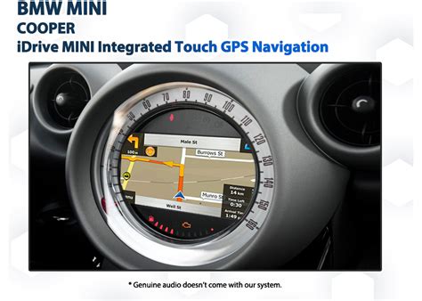 Mini Cooper Countryman IDrive Touch GPS Navigation Integration