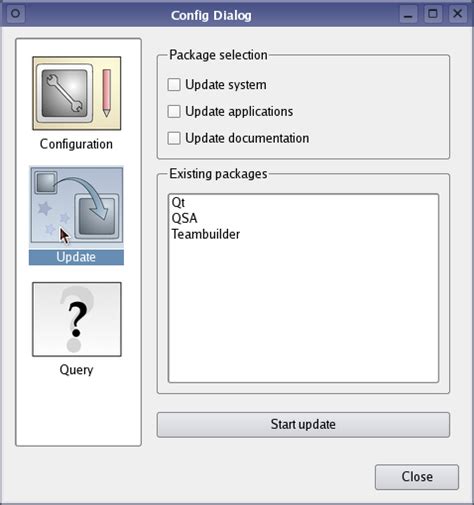 Config Dialog Example Qt Widgets