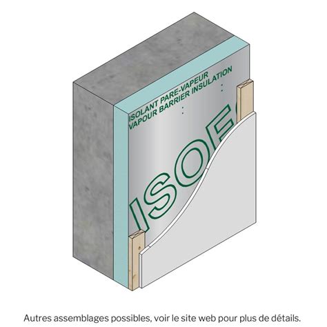 Isolant Rigide Avec Pare Vapeur Isofoil Par Groupe Isolofoam