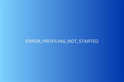 FIX User Profile Not In Registry