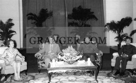 Image Of Cambodia Pol Pot And Khieu Samphan Meeting With Nicolae Ceausescu And Wife Elena