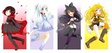 Ruby Weiss Blake Yang By MissElysium On DeviantArt