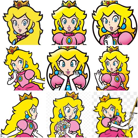 Official 2d Princess Peach Illustrations By Dergamer0 On Deviantart