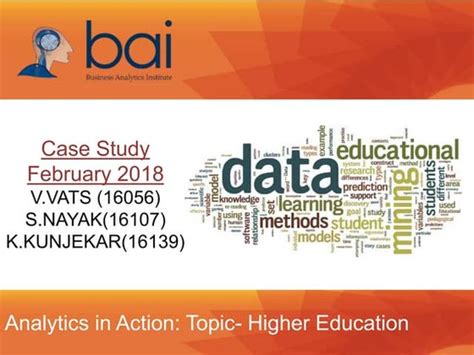 Educational Data Mininglearning Analytics Issue Brief Overview Ppt