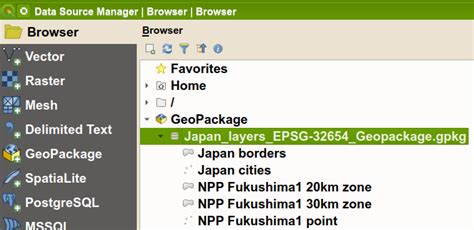 Reordering Layers In GeoPackage And Changing The Default Naming In QGIS Geographic