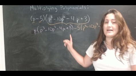 Multiplying Polynomials YouTube