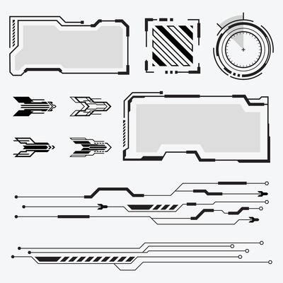 Page Tech Elements Vector Art Icons And Graphics For Free Download
