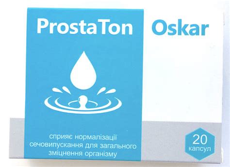 Купить Prosta Ton Oskar средство от простатита для нормализации мочеиспускания Проста Тон Оскар