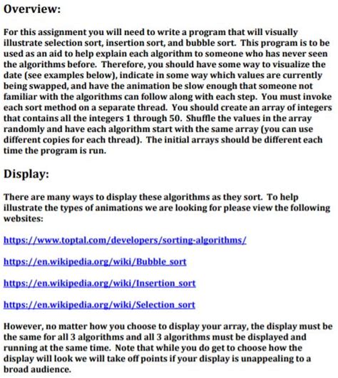 solved overview for this assignment you will need to write