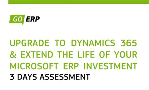 Upgrade Ax Erp System To Dynamics 365 In 3 Days By Go Erp Fiverr