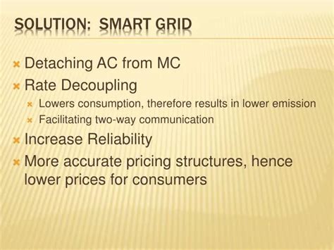 PPT Solution Smart Grid PowerPoint Presentation Free Download ID