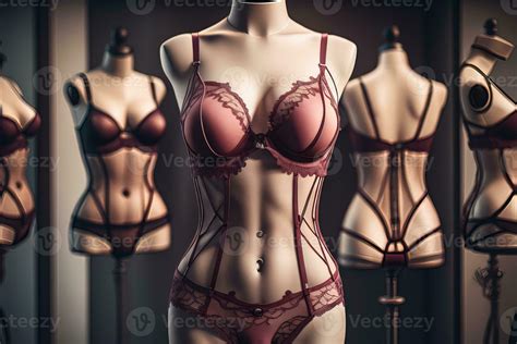 ai generated sensual lingerie on a mannequin ai generative 35713241