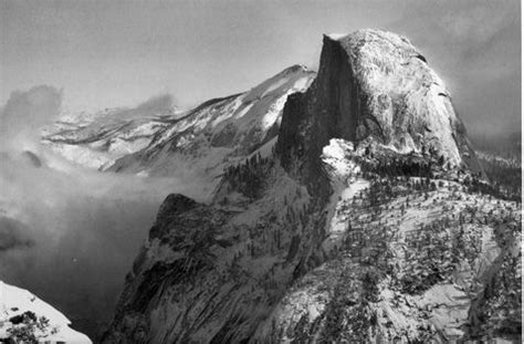 Half Dome By Ansel Adams