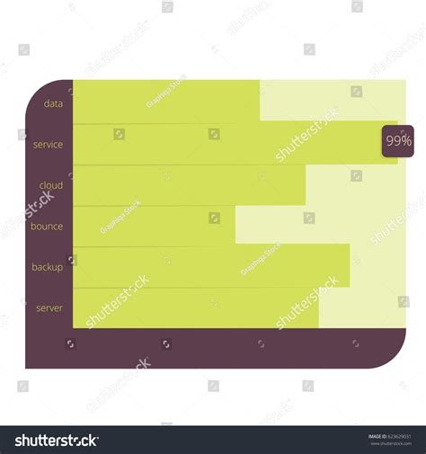 Diagram Chart Stacked Bar Stock Vector Royalty Free 623629031 Shutterstock