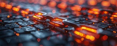 Abstract Representation Blockchain Wallpaper Premium Ai Generated Image