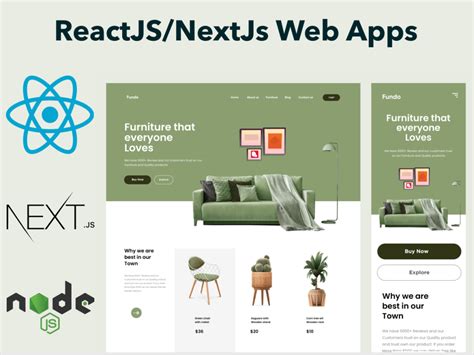 A Responsive Website Developed With React Js Nextjs And Nodejs Upwork
