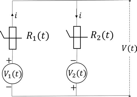 Electric Circuit For Analyzing The Voltage Generation Download Scientific Diagram