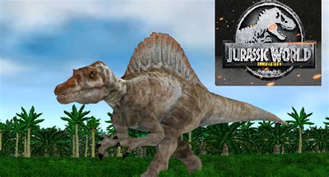 Spinosaurus Jurassic Park Operasjon Genesis Dinosaurs Jurassic Park