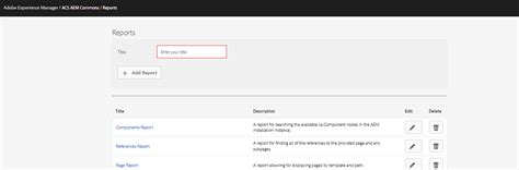 Acs Aem Commons For Report With Filter Tags Expir Adobe Experience League Community 550828