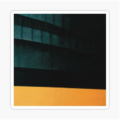 Mid Century Modern Abstract Fade Block Print Sticker For Sale By Lolo