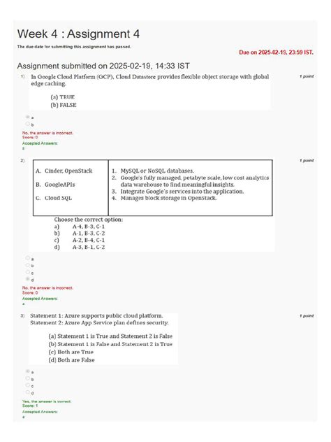Assignment 4 Pdf
