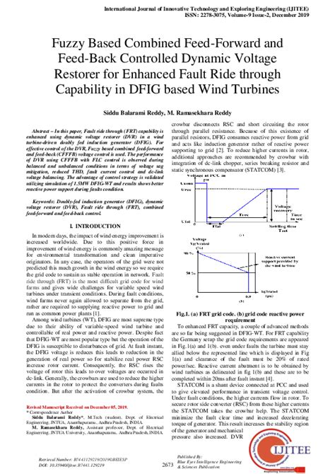pdf fuzzy based combined feed forward and feed back controlled