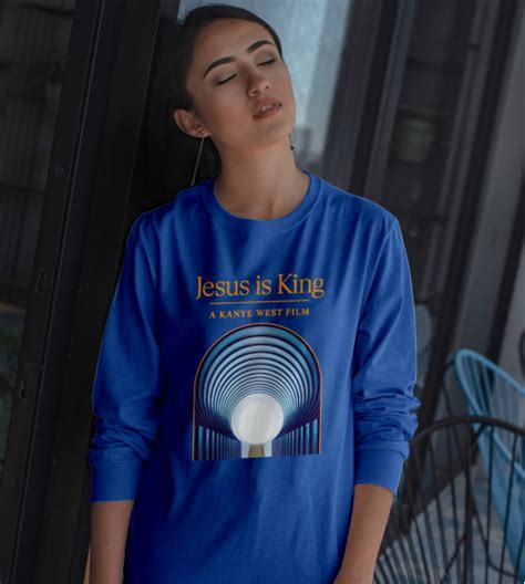 Jesus Is King Kanye West Official T Shirt Official Jesus Is King Merch By Rip Kane Brown T