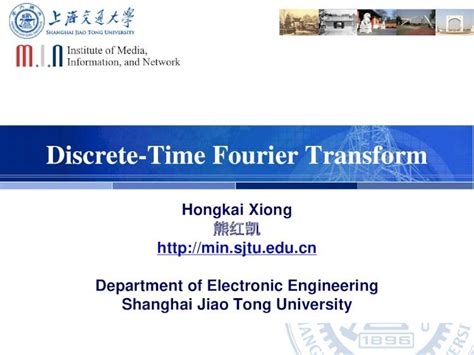pdf discrete time fourier transform cn files