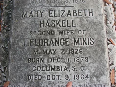 Mary Elizabeth Haskell Minis 1873 1964 Find A Grave Memorial