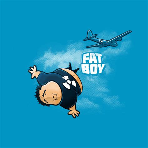 Fat Boy Nuke Nuke T Shirt Teepublic