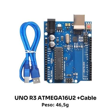 Placa De Desenvolvimento Arduino Uno R3 Atmega328p Com Ch340g E Wifi