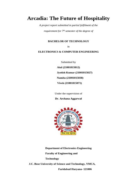major project synopsis 1 pdf databases artificial intelligence
