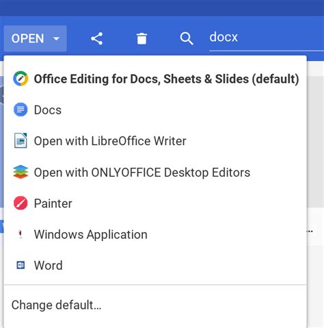 how to set default program to open word files divinehooli