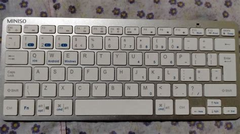 Miniso Ultrathin Bluetooth Keyboard Computers And Tech Parts And Accessories Computer Keyboard On