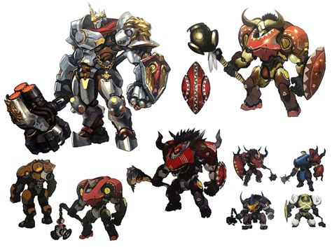 Reinhardt Ideation Art Overwatch Art Gallery