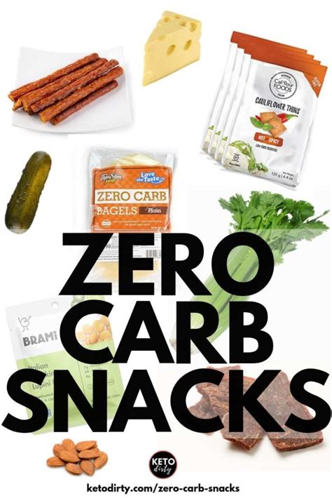 Zero Carb Snacks 35 Guilt Free No Carb Snacks That You Will Love