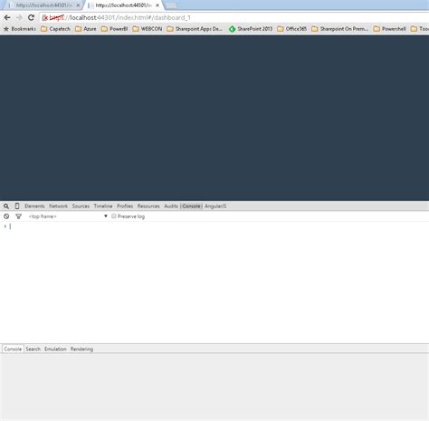 Javascript Angular JS App Shows Blank Screen Stack Overflow
