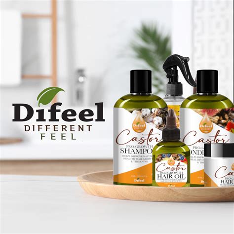 Difeel Essentials Castor Pro Growth Conditioner 12 Oz Superdifeel