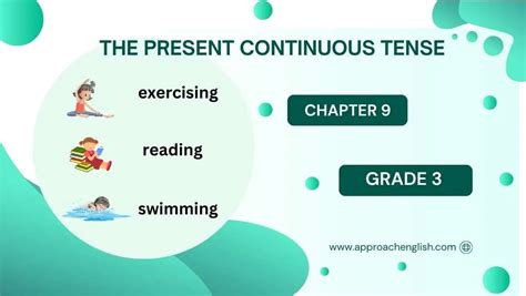 The Present Continuous Tense Class 3 Worksheet And Answers