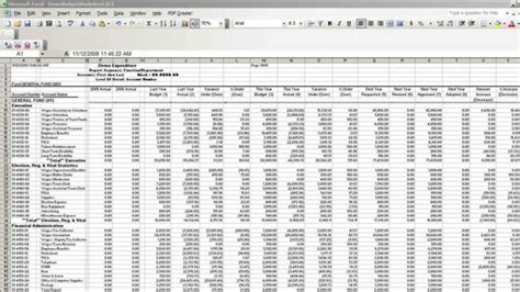 Microsoft Excel Templates — Db